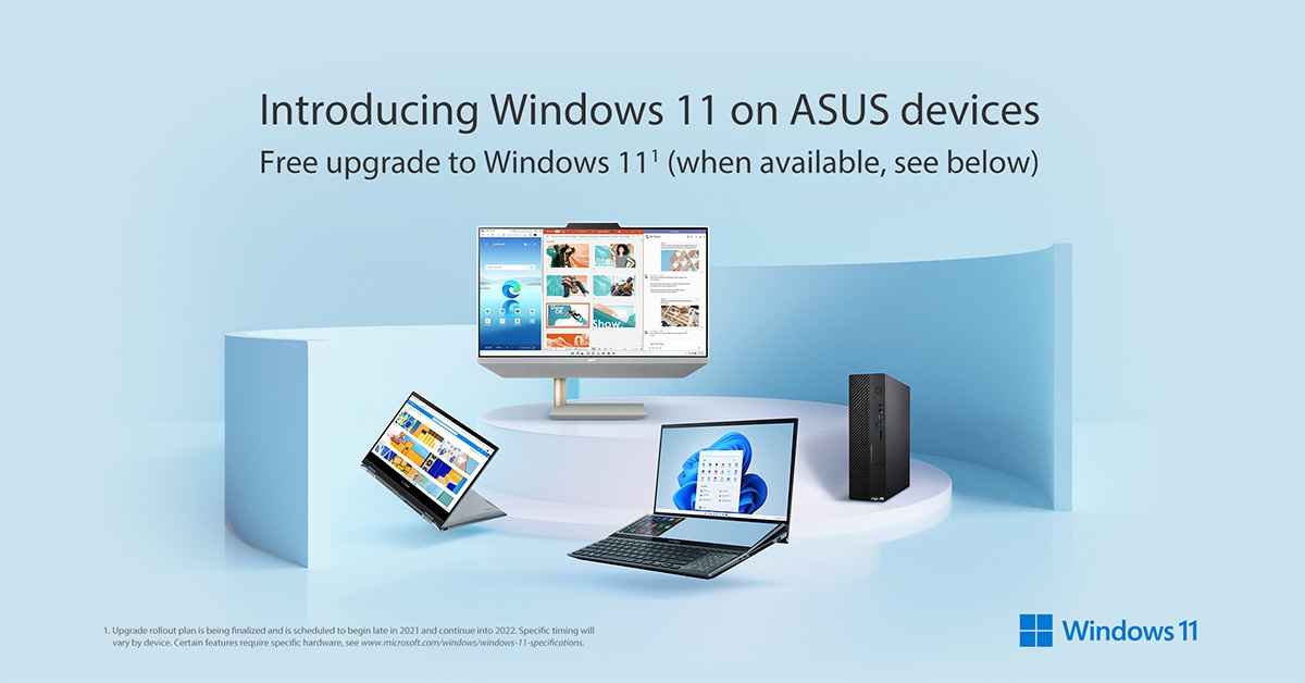 Windows 11 on ASUS devices :: AsusPlus